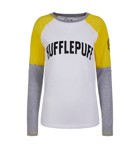 Hufflepuff Raglan Shirt | Harry Potter Shop US