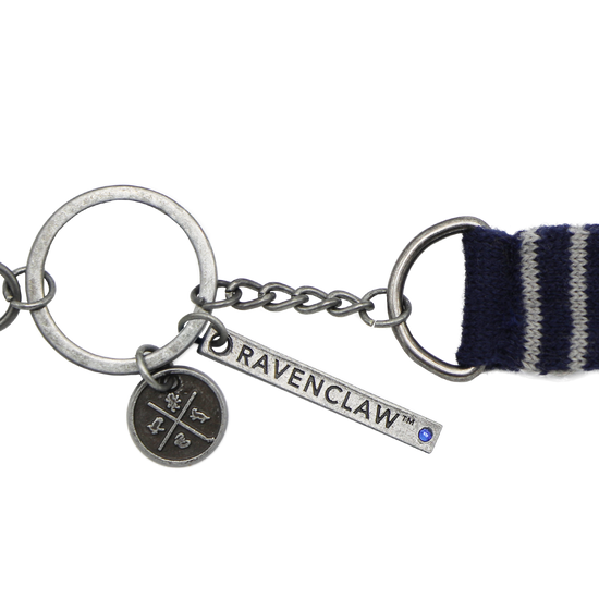 Ravenclaw Scarf Keyring | Harry Potter Shop US