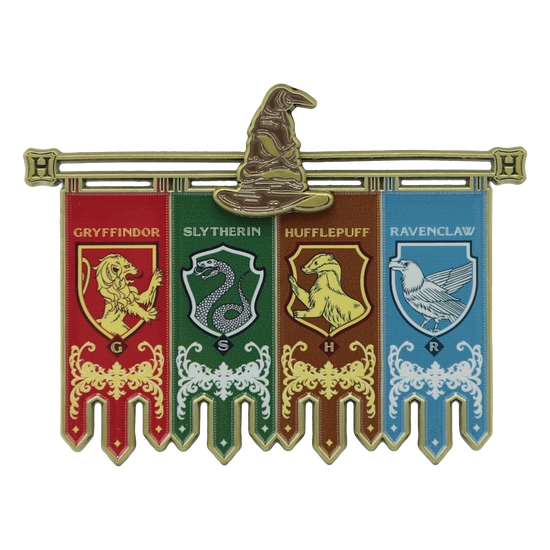 Hogwarts Crest Sliding Pin | Harry Potter Shop US