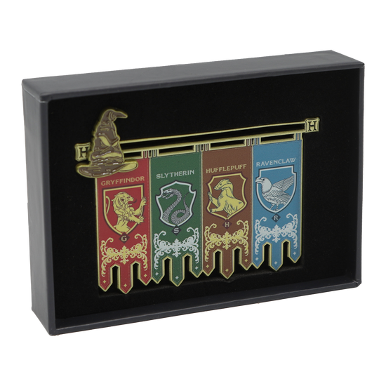 Hogwarts Crest Sliding Pin | Harry Potter Shop US