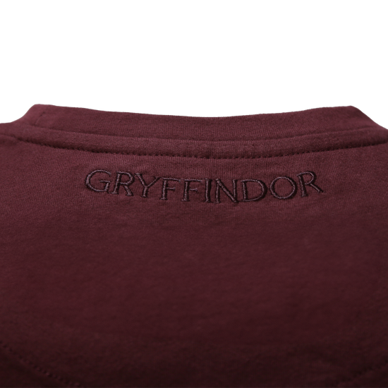 Gryffindor Embroidery Print T-Shirt | Harry Potter Shop US