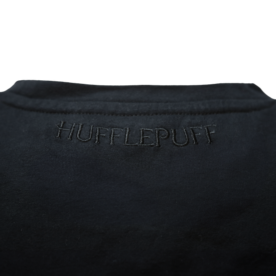 Hufflepuff Embroidery Print T-Shirt | Harry Potter Shop US