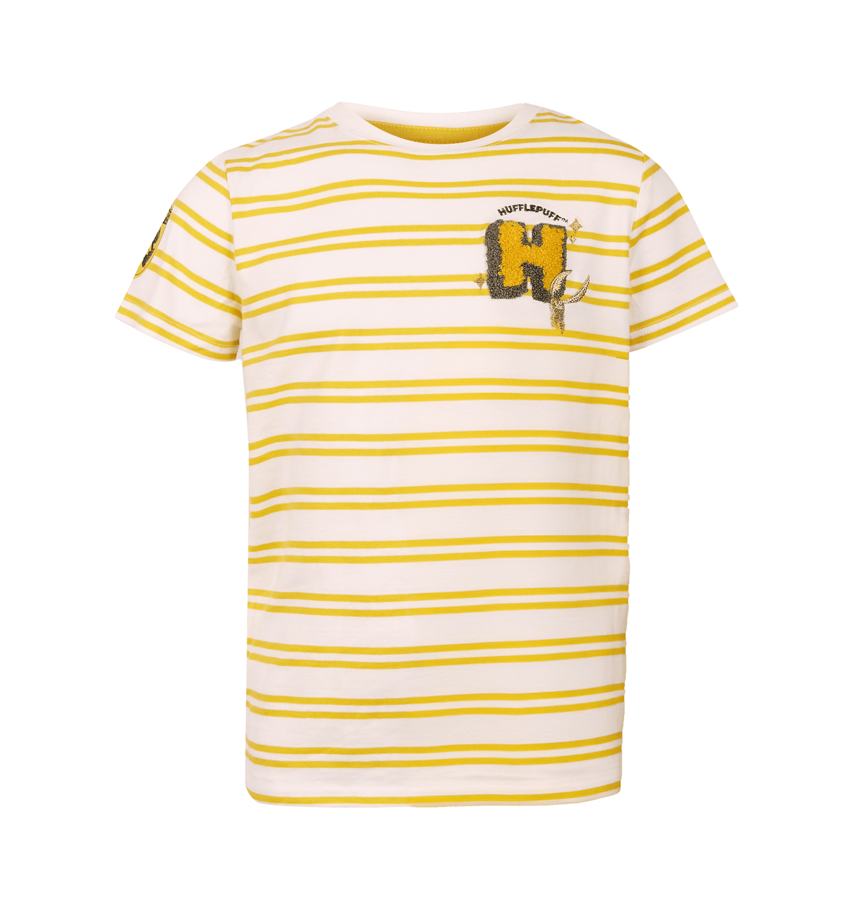 Kids Hufflepuff Striped T-Shirt | Harry Potter Shop US