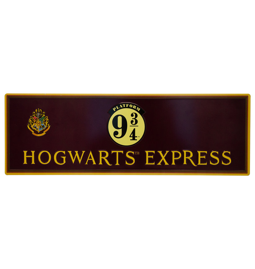 Hogwarts Express Platform 9 3/4 Sign | Harry Potter US – Harry Potter ...