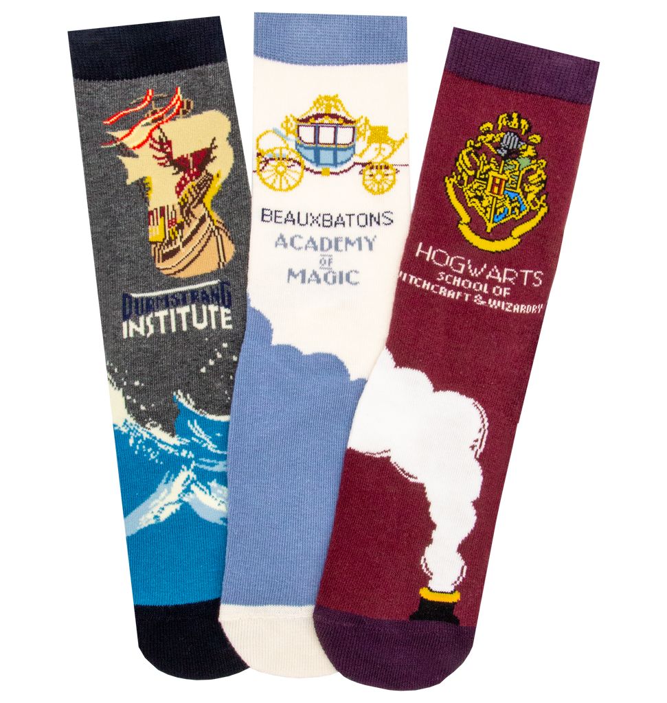 Travel 3-Pack Harry Potter Socks | Harry Potter Shop US