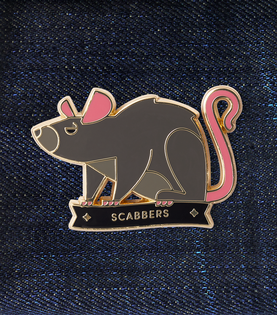 Scabbers Enamel Pin | Harry Potter Shop