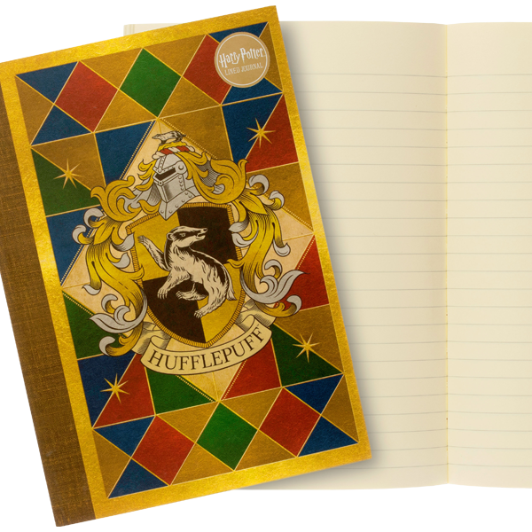 Hufflepuff House Crest Notebook | Harry Potter Shop