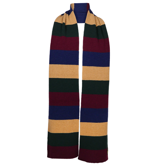 Hogwarts Striped Scarf | Harry Potter Shop US